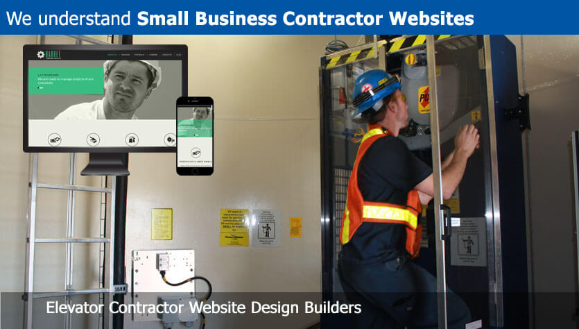 Elevator Contractor Website Designer
