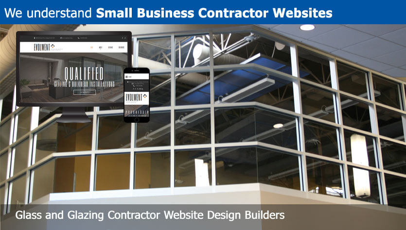Glass and Glazing Contractor Website Designer